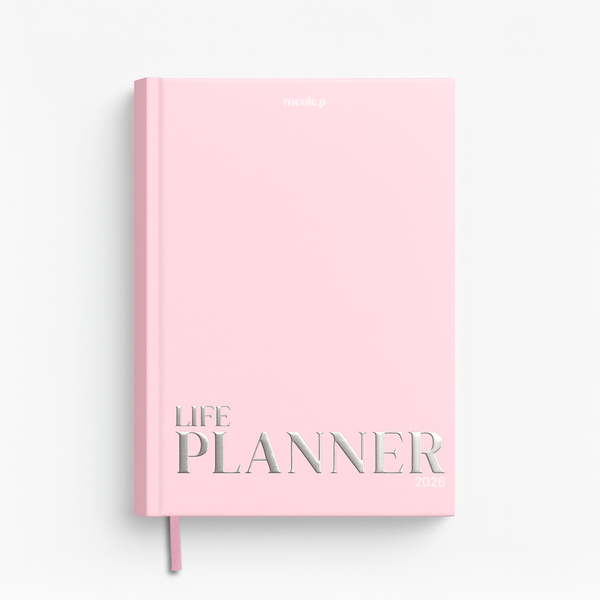 Agenda - Life Planner 2026 – Nicole P Cosmetics